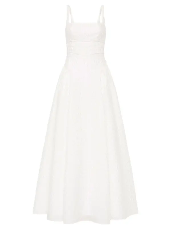 Rachel Gilbert Sophia Ankle Length Dress - White