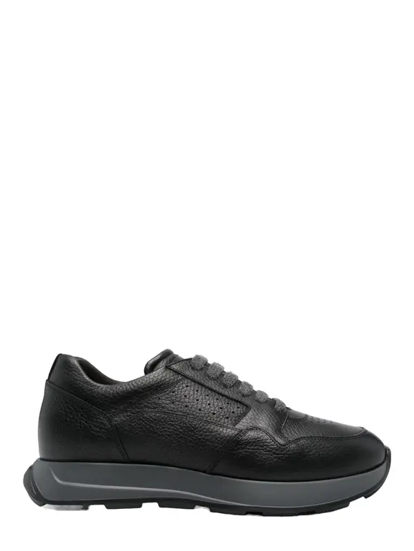 BARRETT Leather Sneakers - Black