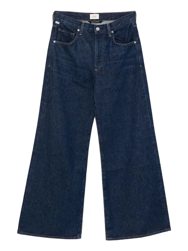 Citizens Of Humanity High-rise Wide-leg Jeans - Blue