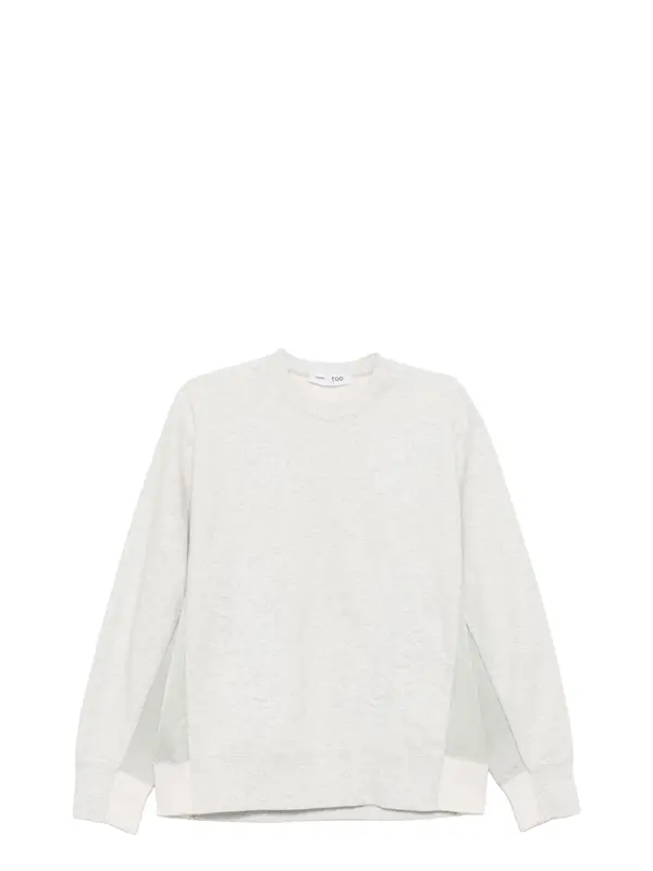 Toga Embroidery Sweatshirt - Grey