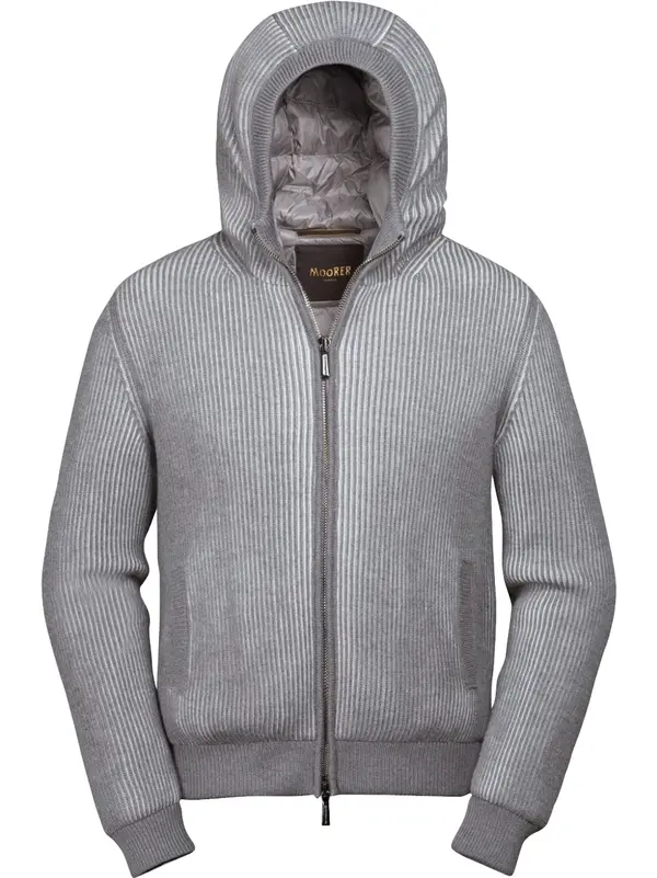 MOORER Misone Jacket - Grey