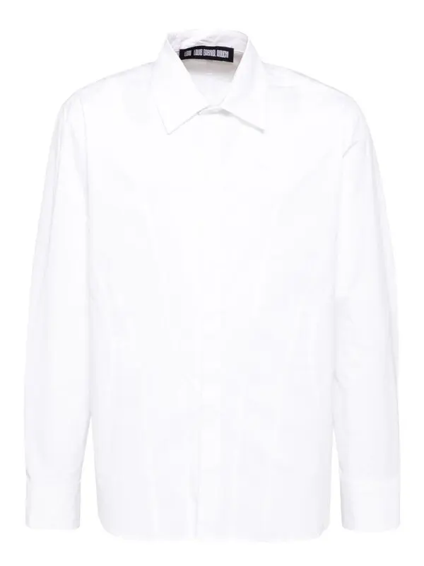 LGN LOUIS GABRIEL NOUCHI Corset Details Shirt - White