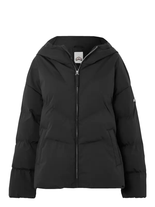 JETSET Khandro Oversized Hooded Jacket - Black