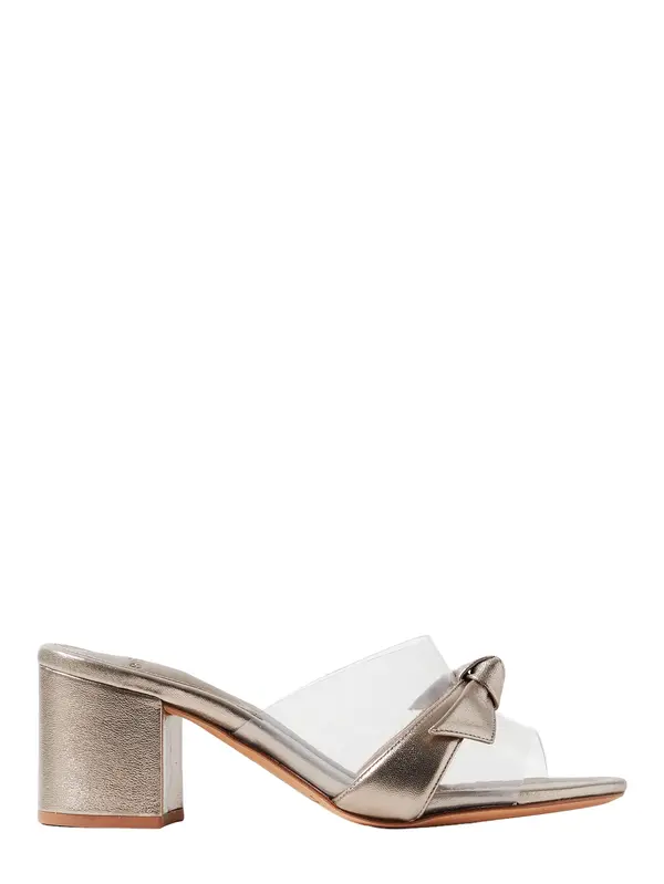 ALEXANDRE BIRMAN Clarita Mules - Silver