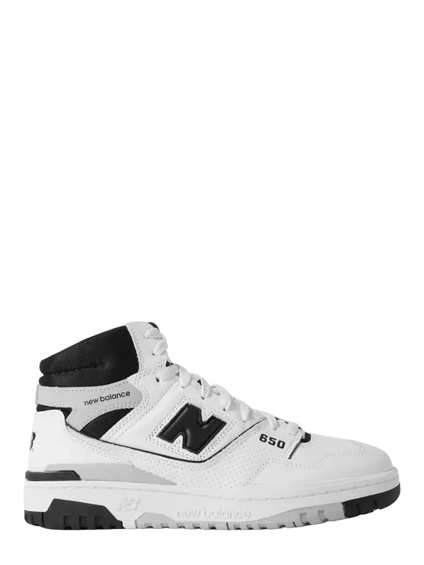 NEW BALANCE 650 High-top Sneakers - White
