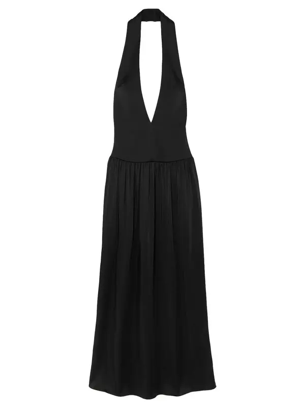 16Arlington Salina Halterneck Gown - Black