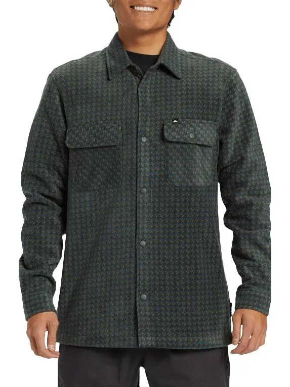 Quiksilver Surf Days Print Fleece Overshirt - Urban Chic Print