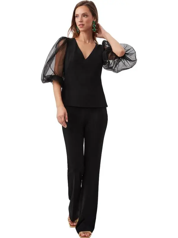 Trina Turk Lilith Top - Black