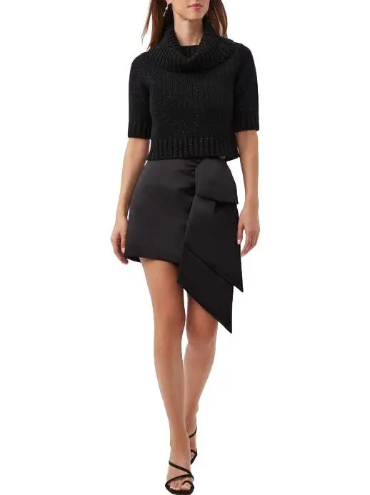 Trina Turk Vinka Mini Skirt - Black