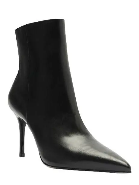 Schutz Mikki Pointed Toe Booties - Black