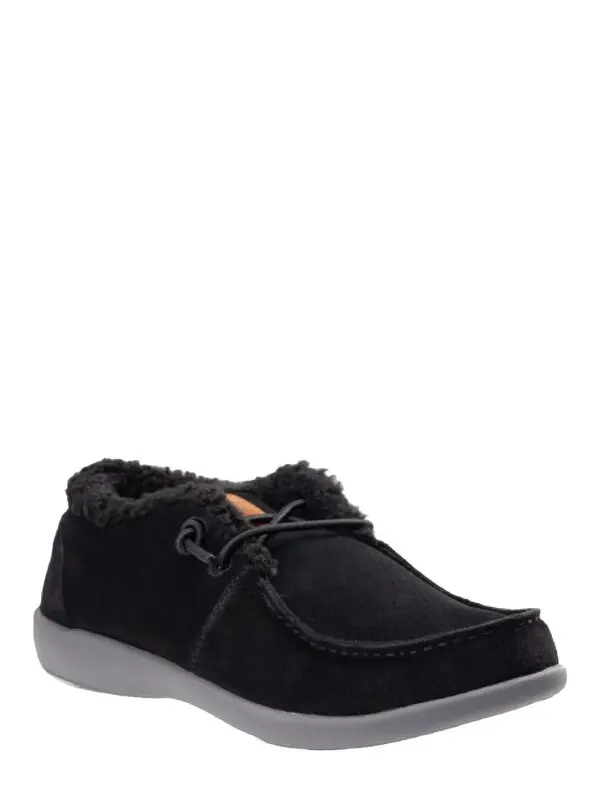 REVITALIGN Siesta Faux-fur Lined Shoe - Black