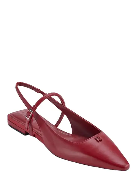 Dkny Cairo Slingback Mary Jane Flat - Ruby Red