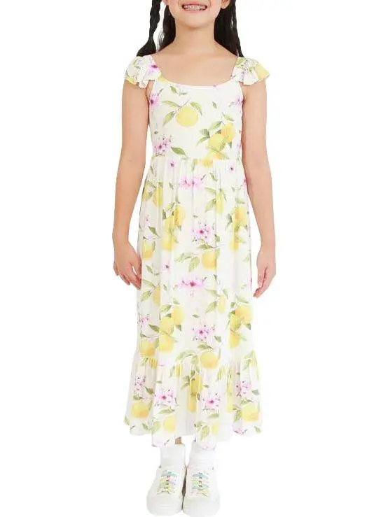 BELLE & BLOOM Sunset Sakura Maxi Dress - Sakura Orchard