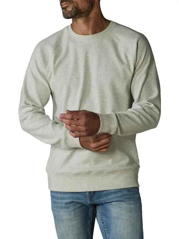 THE NORMAL BRAND Puremeso Everyday Crewneck Sweatshirt - Stone