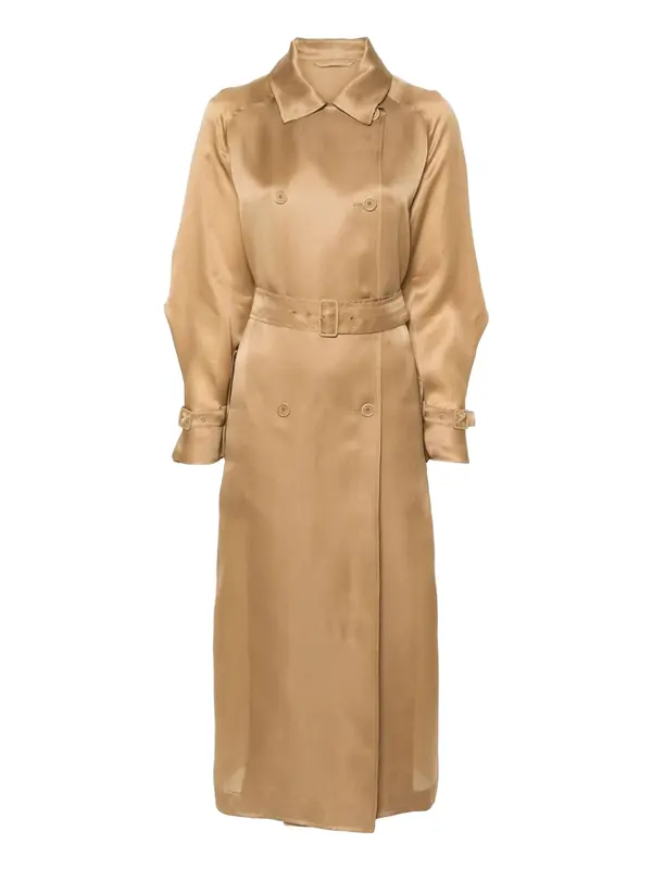 MAX MARA SFILATA Sfilata Acco' Silk Trench - Brown