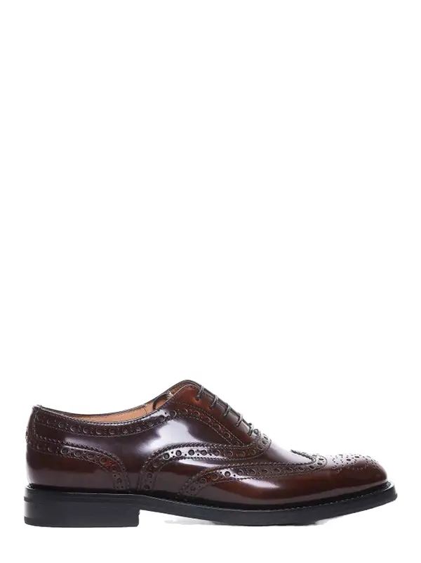 Church's Classic Leather Derby Shoes - Brown