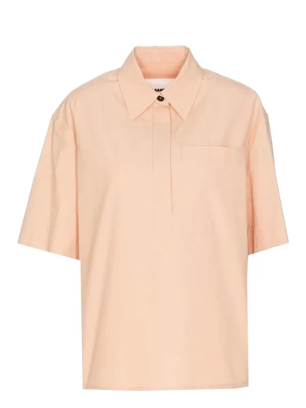 JIL SANDER Cotton Shirt - Pink