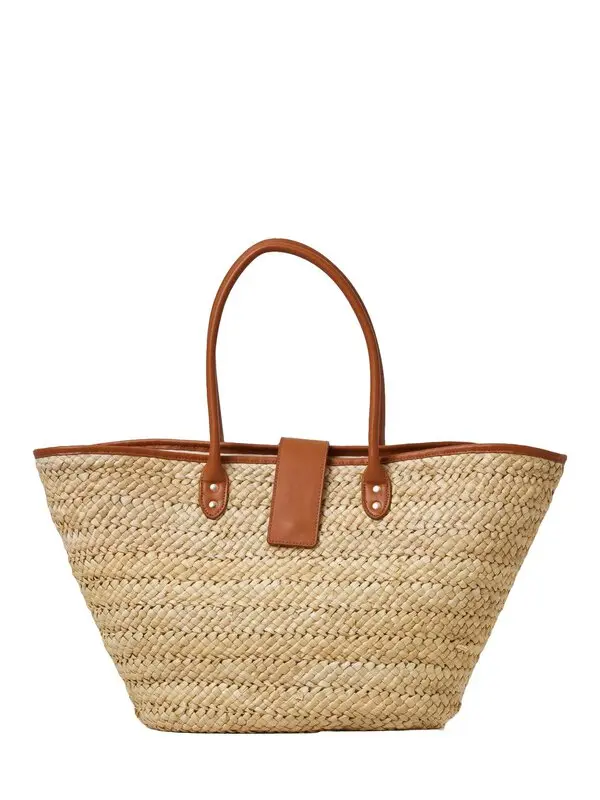 L*Space Alfie Cornhusk Tote - Natural