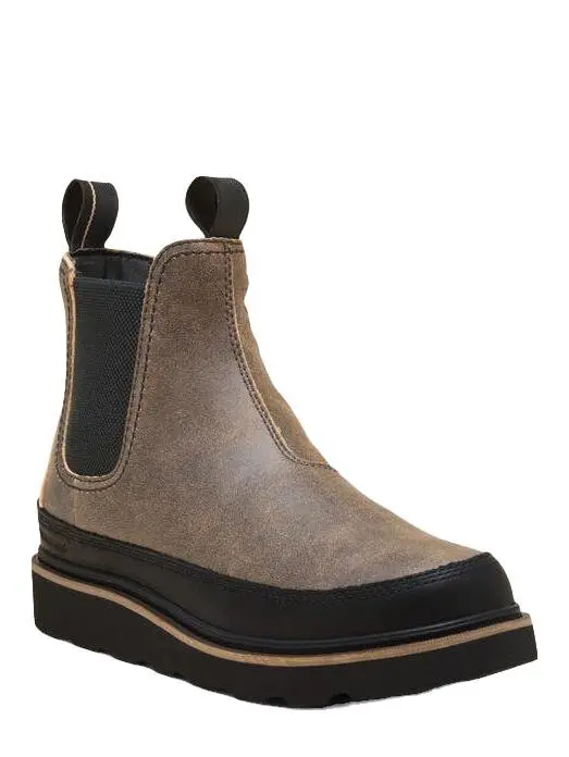 Sorel Slabtown 62 Waterproof Chelsea Boot - Canoe/black