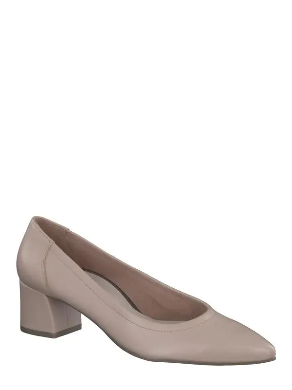 Paul Green Yvette Pointed Toe Pump - Biscuit Soft Nappa