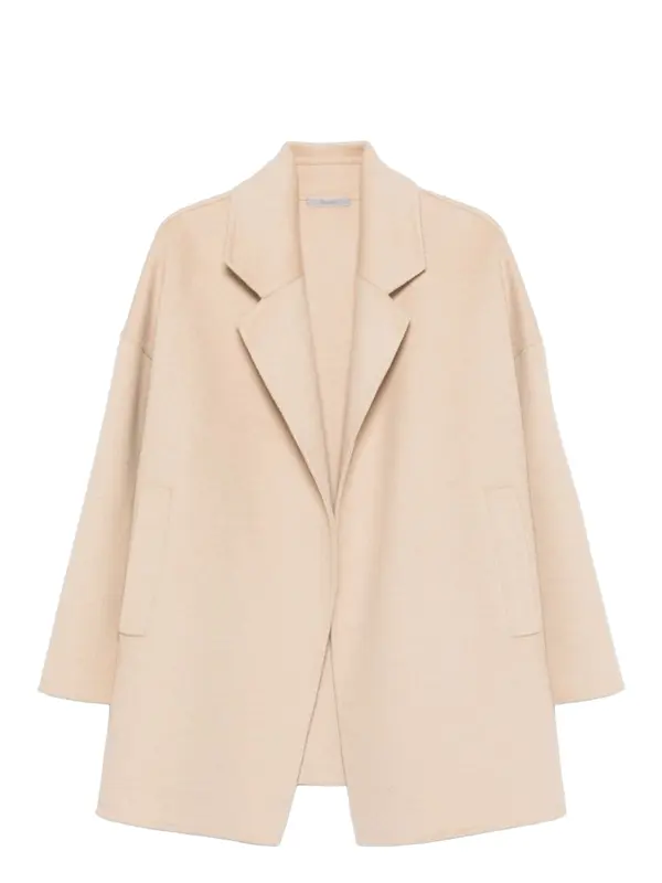 Dusan Brushed Coat - Neutrals