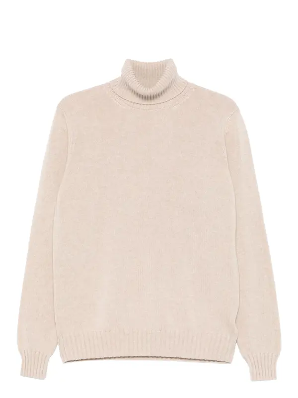 DELL'OGLIO Cashmere Sweater - Neutrals