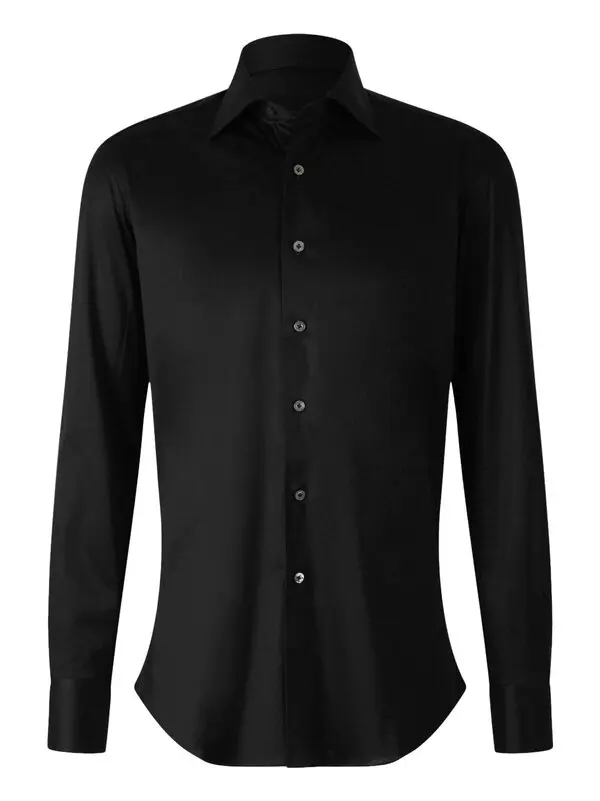 FRAY Long-sleeves Shirt - Black