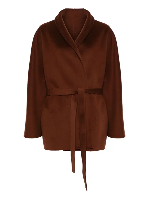 Philosophy Di Lorenzo Serafini Belted Coat - Brown