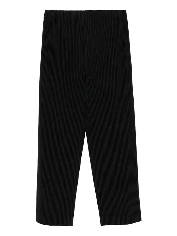 Issey Miyake Plissé Trousers - Black