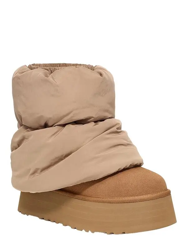 UGG Dipper Puffer Plushwarmer Boots - Amphora/amphora