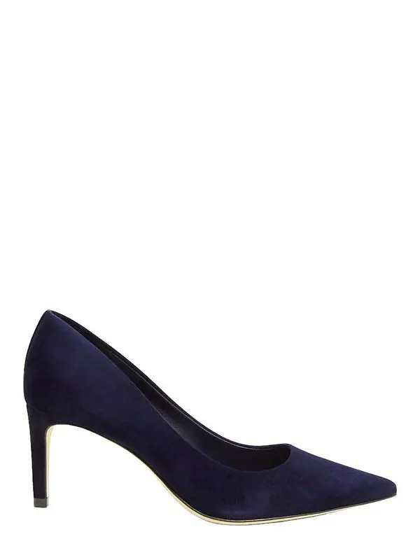 HOBBS LONDON Leila Court Stiletto Pumps - Midnight