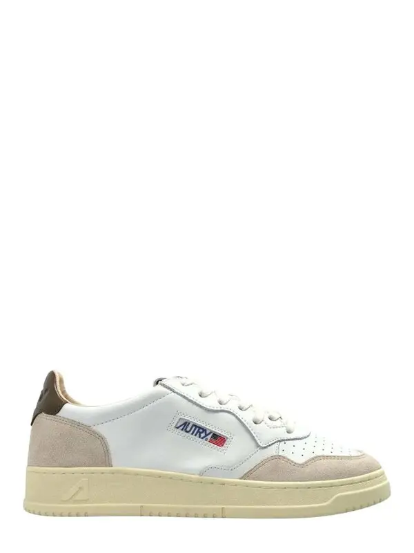 AUTRY Medalist Leather Sneakers - White