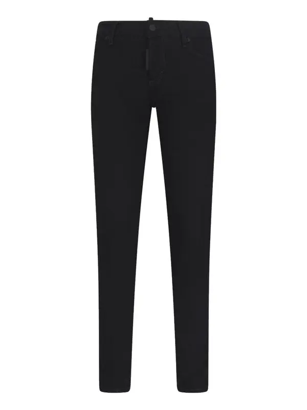 Dsquared2 Stretch Denim Skater Jeans - Black