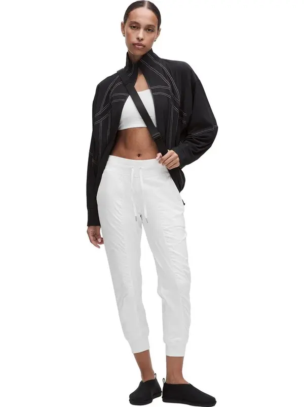 Lululemon Dance Studio Mid-rise 7/8 Length Jogger - White