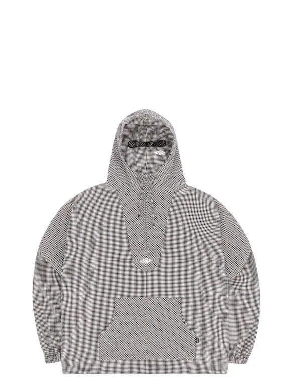UMBRO X Slam Jam Masked Checked Anorak - Brown/black Check