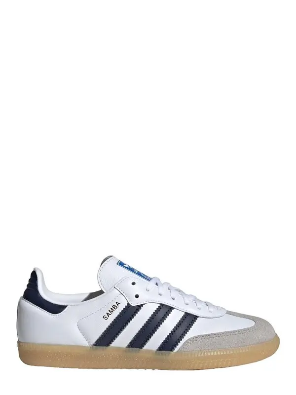 Adidas Samba Og Sneakers - Cloud White/collegiate Navy Blue/gum