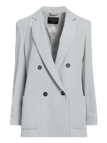 Emporio Armani Herringbone Blazer - Grey