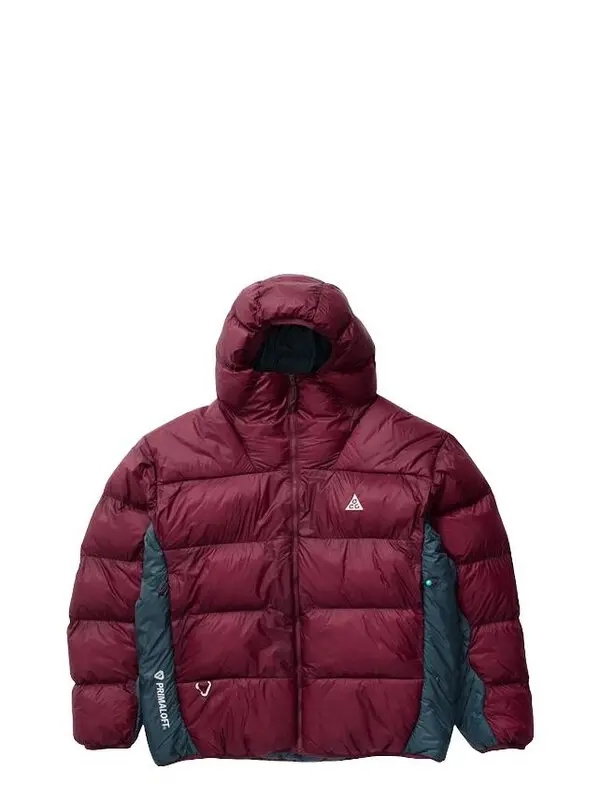 Nike Thermafit Adv Lunar Lake Jacket - Night Maroon/deep Jungle