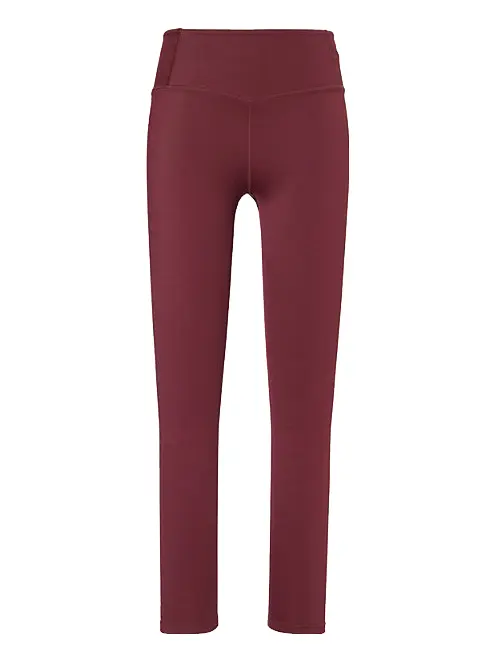 TALA Skinluxe V-waist High-rise Stretch-nylon Leggings - Wine