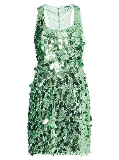 AMY LYNN Sequin Mini Dress - Mint