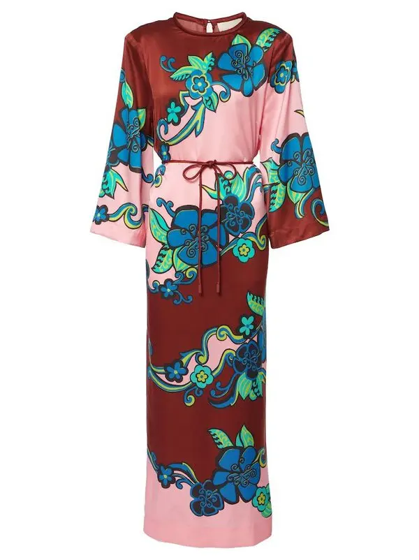 ALEMAIS Alémais Printed Maxi Dress - Multicoloured