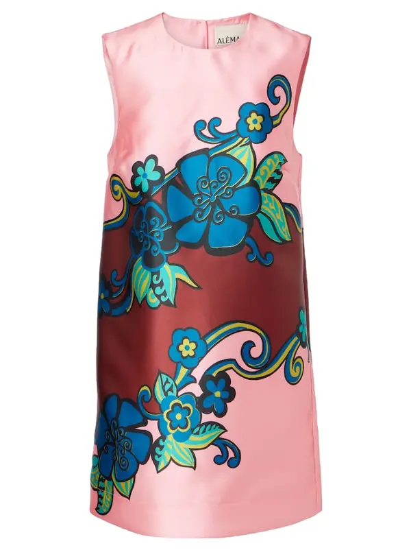 ALEMAIS Printed Mini Dress - Multicoloured