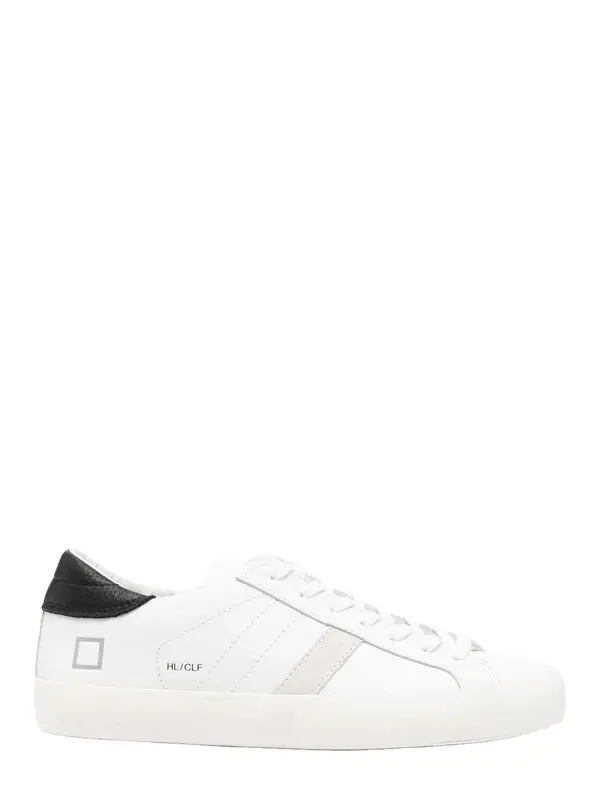 D.a.t.e. Hill Low Calf Sneakers - Wb White Black