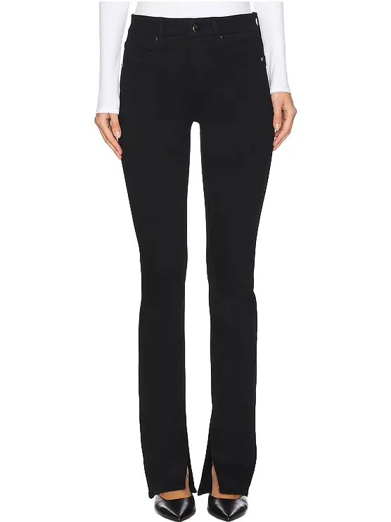 Paige Constance Straight Jeans - Boss Black