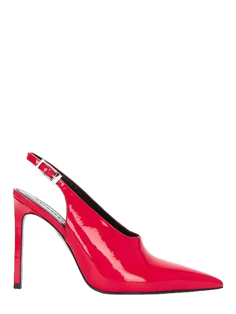 Retrofete Celia Leather Slingback - Red