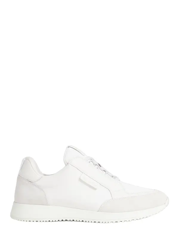 GIANVITO ROSSI Powell Leather Sneakers - White