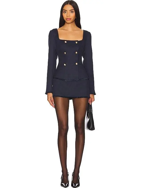 MORE TO COME Jamie Skirt Set - Navy