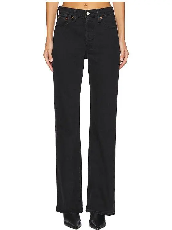 LEVI'S Wedgie Boot Jeans - Black