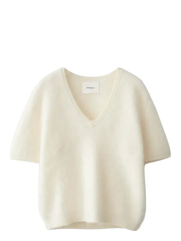 LISA YANG STORE Lovisa T-shirt - Brushed