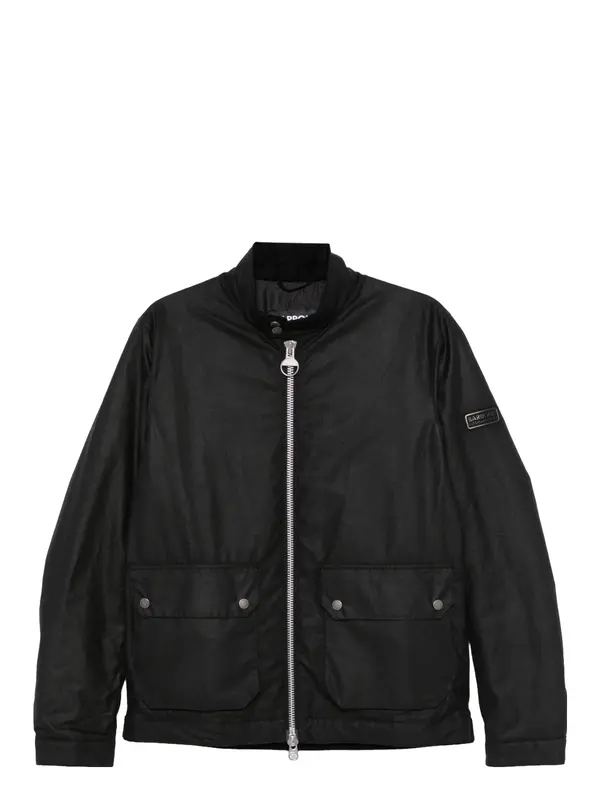 BARBOUR INTERNATIONAL Lutlaw Harrington Jacket - Black